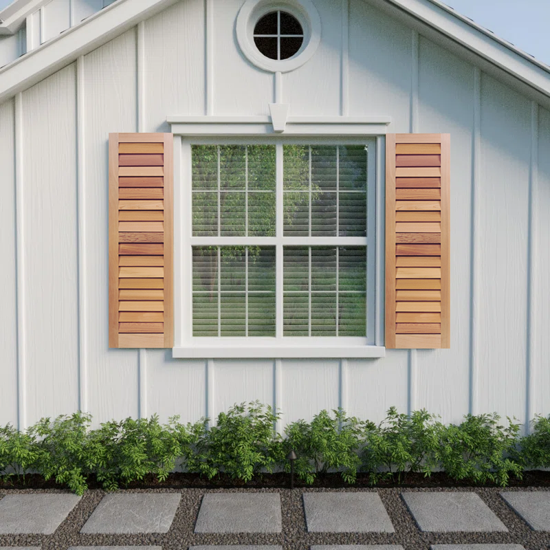 Western Red Cedar Shutters – Cedar Specialties